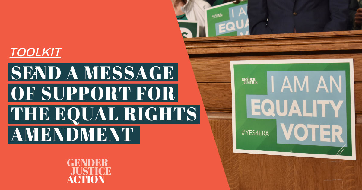 ERA Support Sample Messages - Gender Justice Action